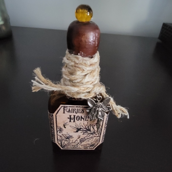 A Magpie's Stash | Accents | Antique Altered Bottle Halloween Potion ...